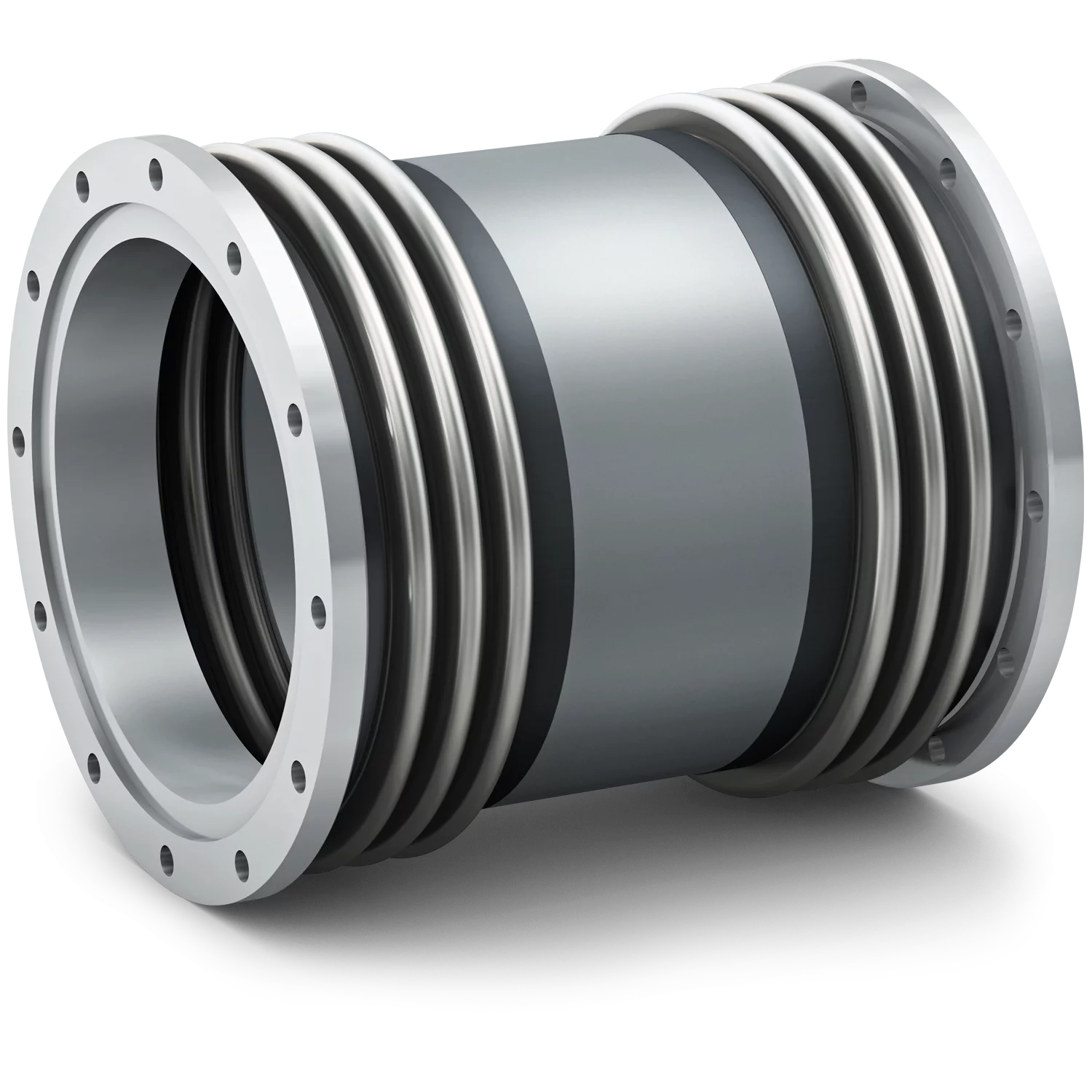 Bellows coupling with flange connection - RR Fisher