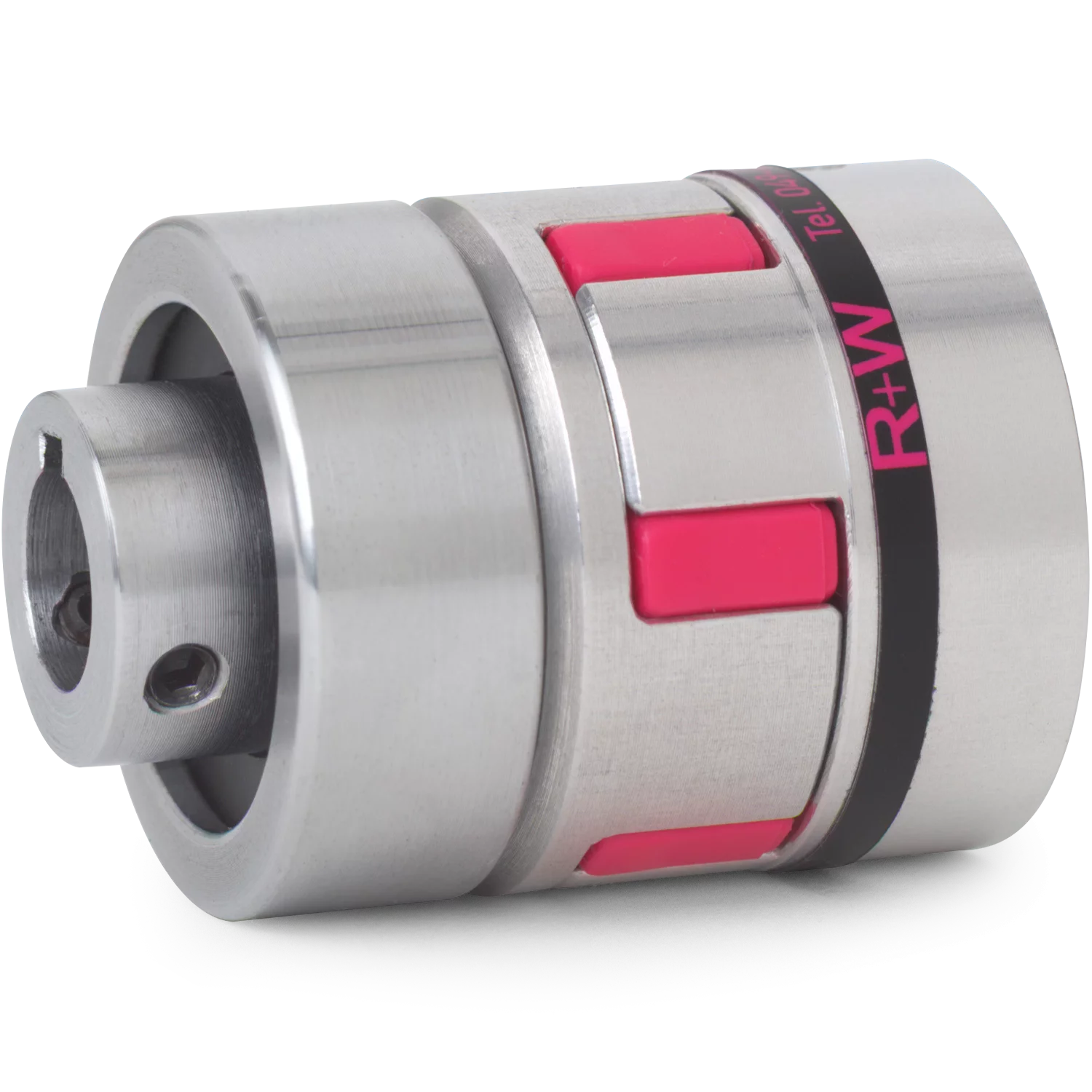 Torque limiter with keyway mounting and elastomer coupling - RR Fisher